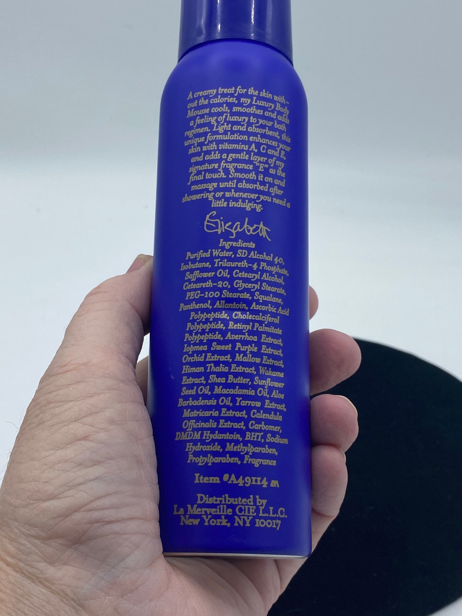 Vintage HRH Princess Elizabeth Luxury Body Mousse La Merveille - Etsy