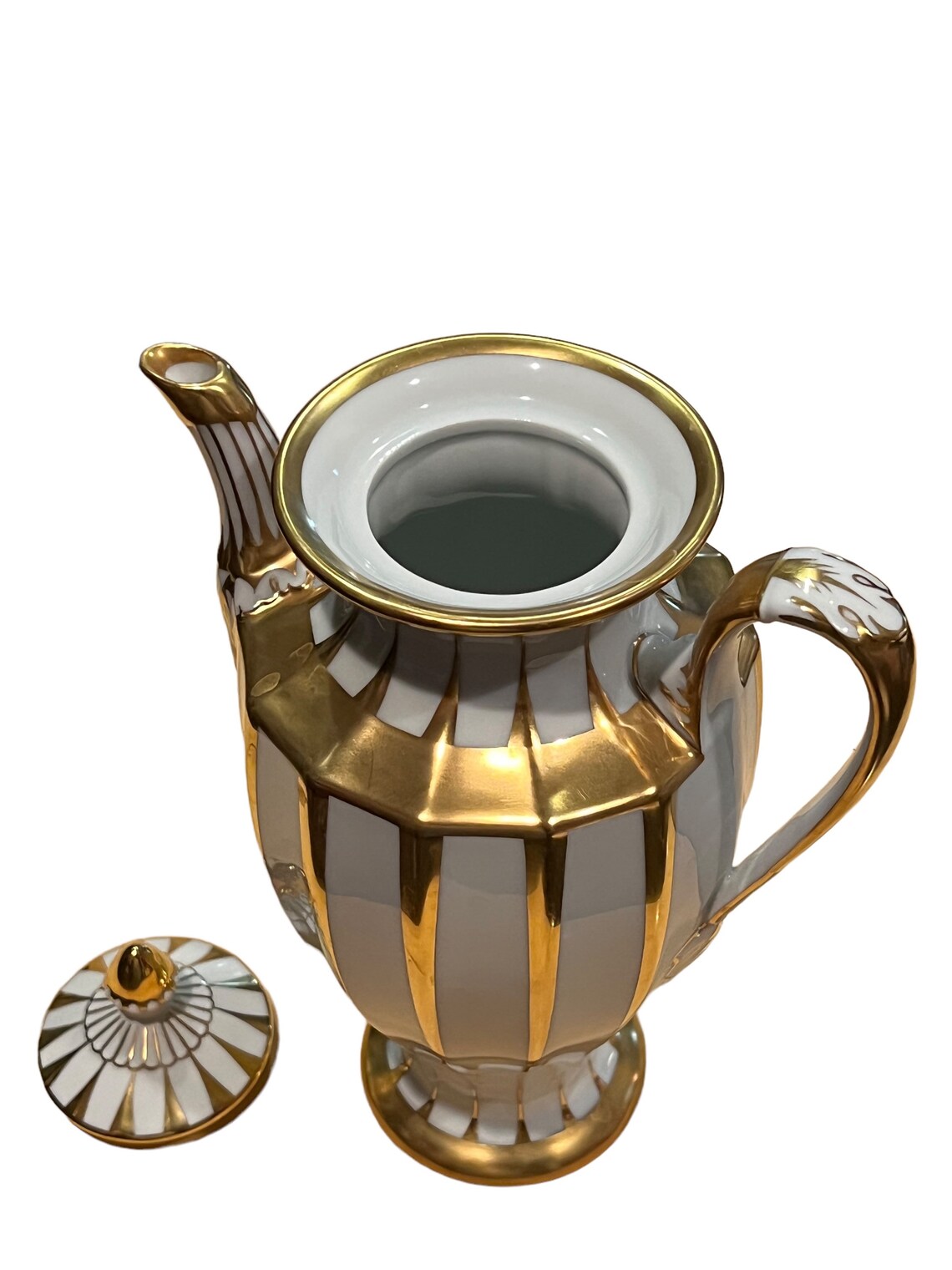 Regal German Furstenberg Grecque Athena Heavy Gold Gild Porcelain ...