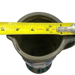 Antique Amphora Austria Enamel Stars Child Ceramic Milk Lager Pitcher ...