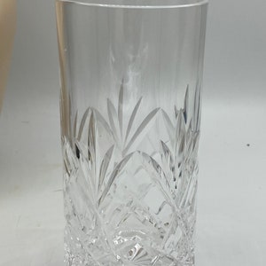 Vintage CAVAN Irish Leaded Crystal Sheelin 6” Highball Tumbler - Etsy