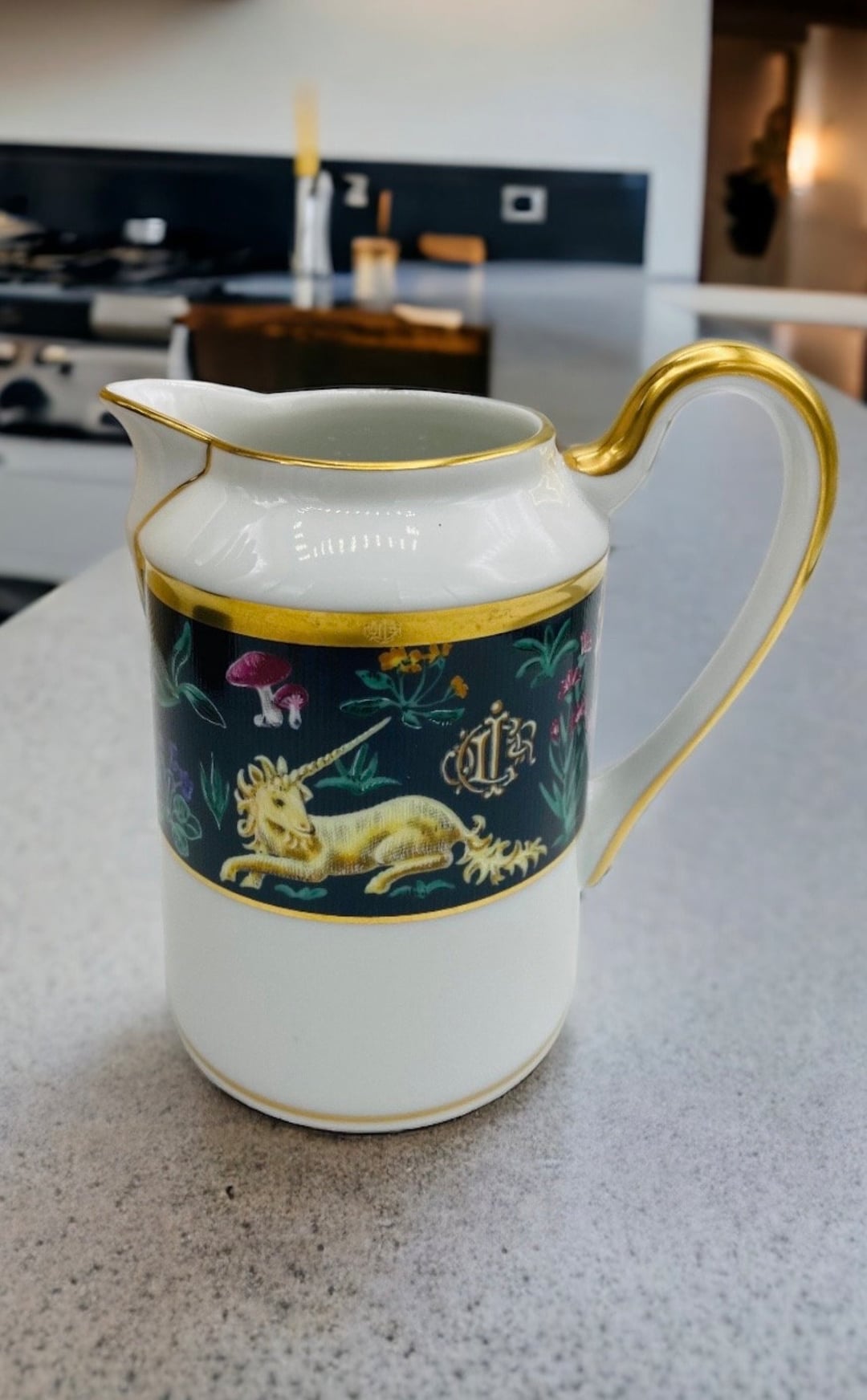 Vintage Christian Dior Licorne Unicorn Creamer Pitcher Jug Unused - Etsy