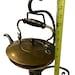 Antique Sternau Copper Tea Kettle Burner Warmer Twisted Wrought Iron ...