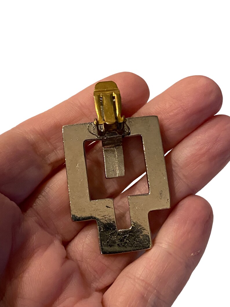 Vintage Tess Designs Art Deco Style Crystal Cut Out Clip - Etsy