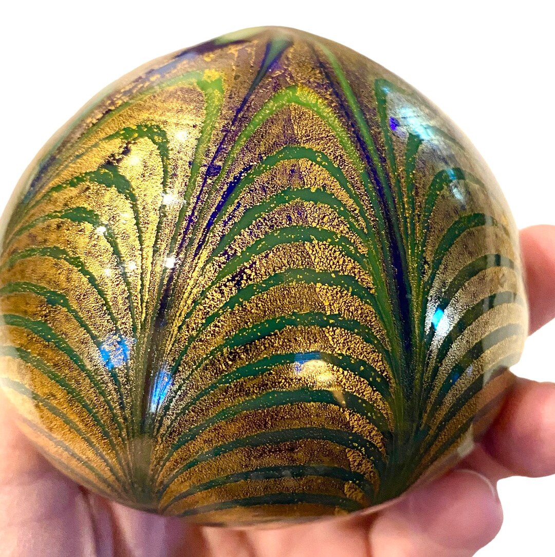 Vintage Mid Century Modern MCM 1960's-70s Pulled Feather Murano ...