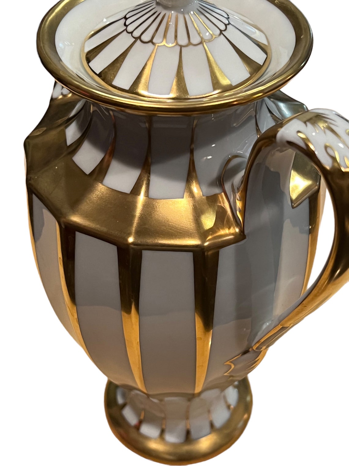 Regal German Furstenberg Grecque Athena Heavy Gold Gild Porcelain ...