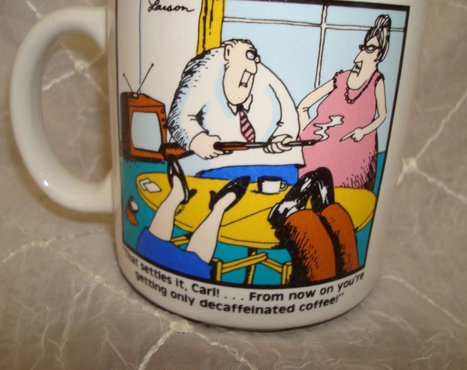 Gary Larson Far Side Decaf Coffee Cup - Etsy