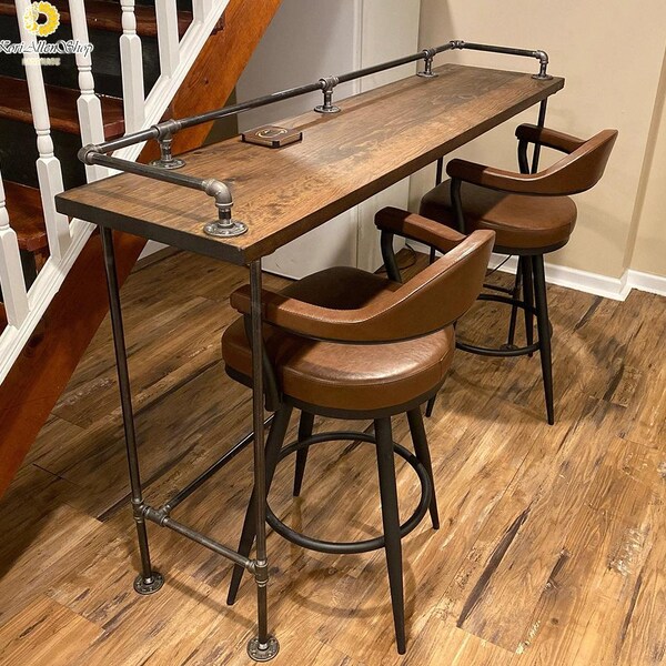 Drink Rail Table - Etsy