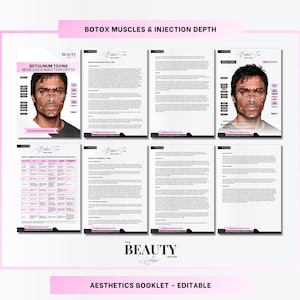 Botox Injection Depth and Muscles, Botulinum Toxins Guide, DIY or ...