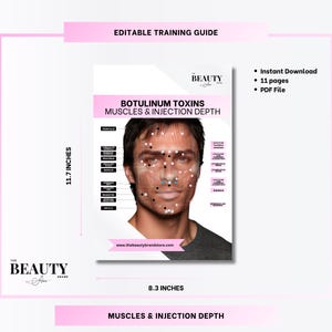 Botox Injection Depth and Muscles, Botulinum Toxins Guide, DIY or ...