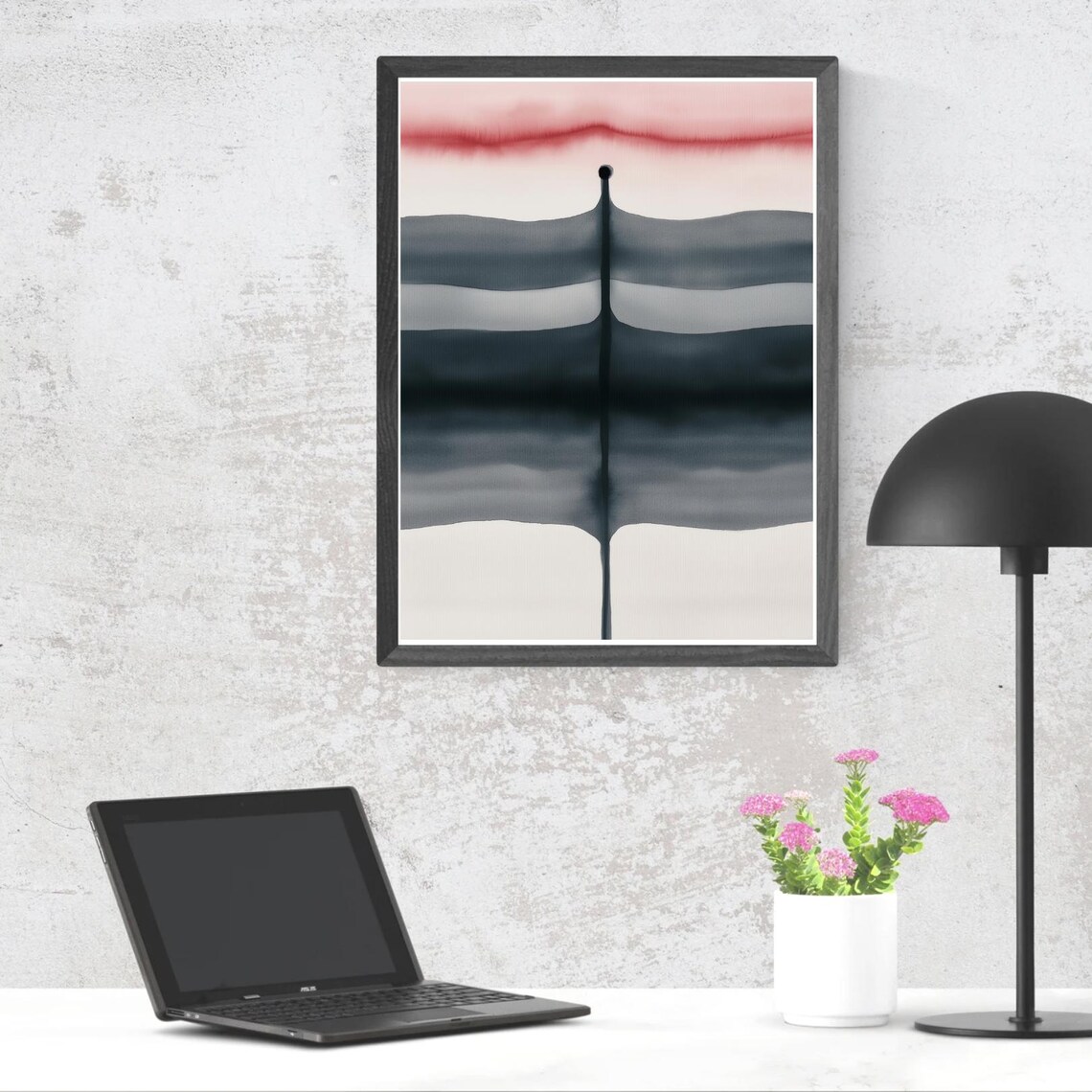 Abstract Wall Art , Minimalistic Art , Symmetrical Wall Art , Modern ...