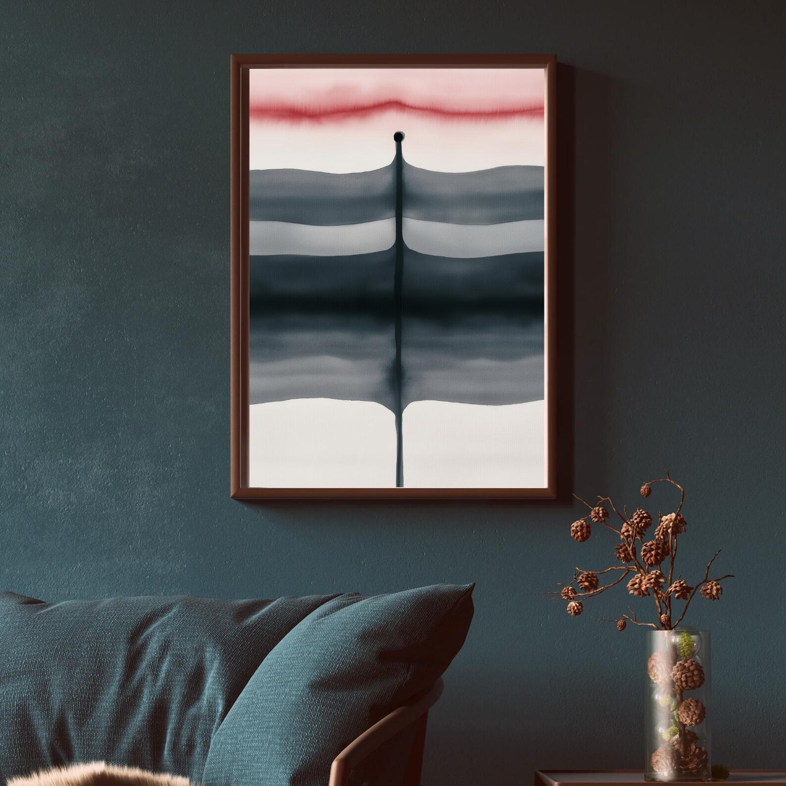 Abstract Wall Art , Minimalistic Art , Symmetrical Wall Art , Modern ...