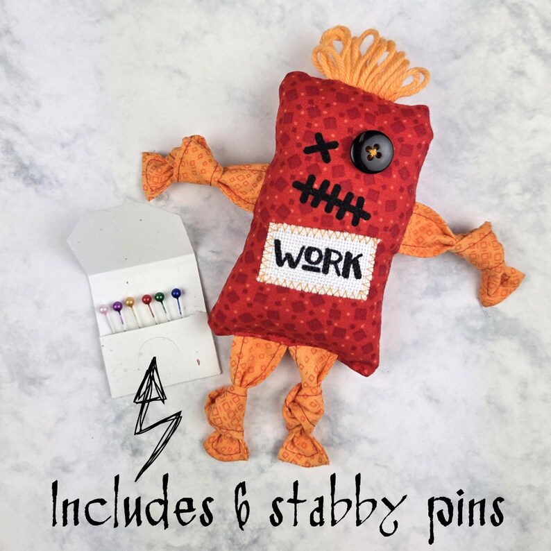 Work Voodoo Doll, Emotional Support Doll, Worry Doll, Dammit Doll ...
