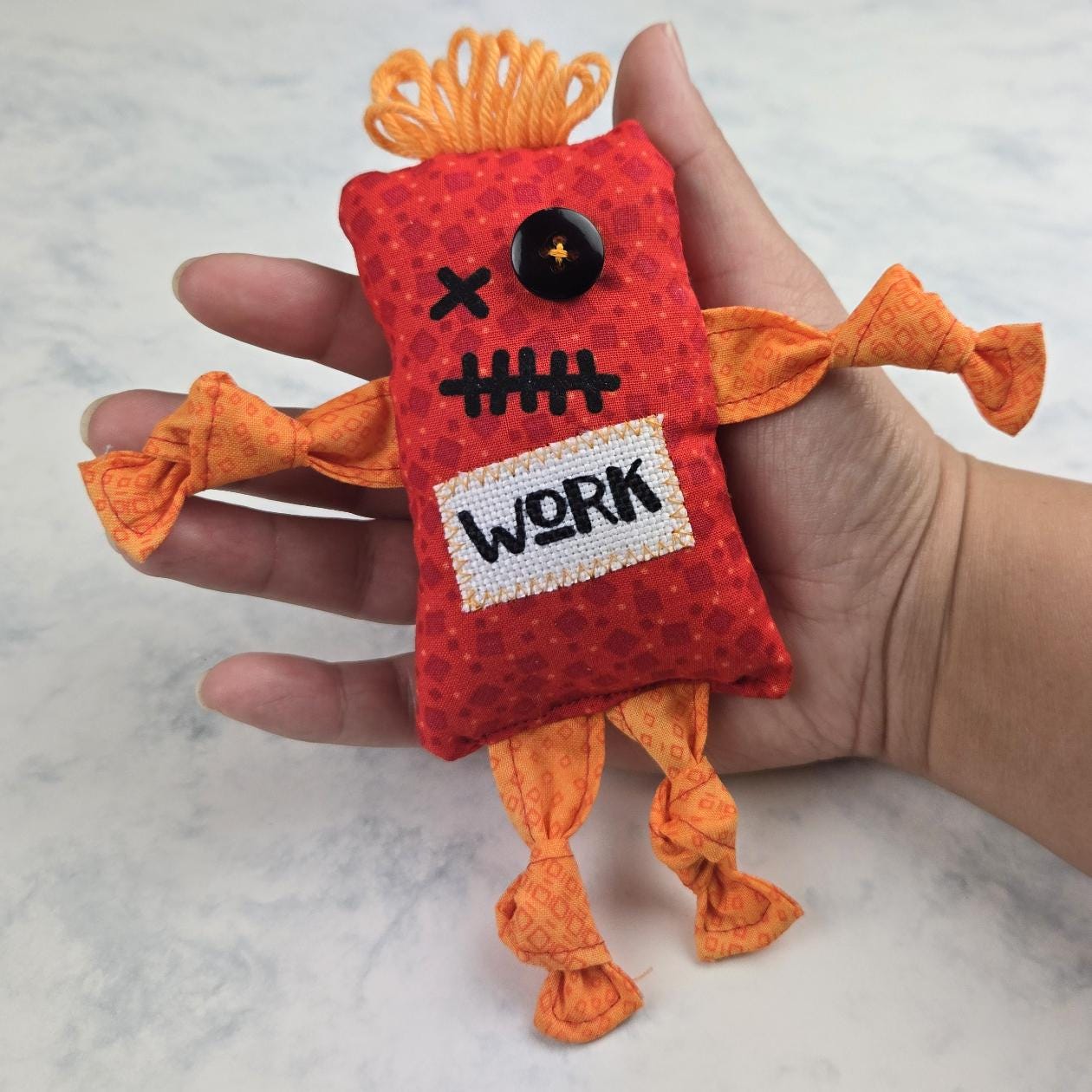 Work Voodoo Doll, Emotional Support Doll, Worry Doll, Dammit Doll ...