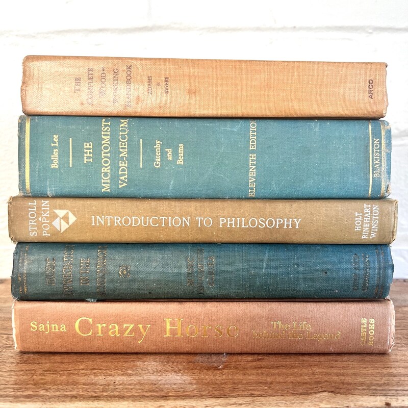 Decorative Old Books - Etsy