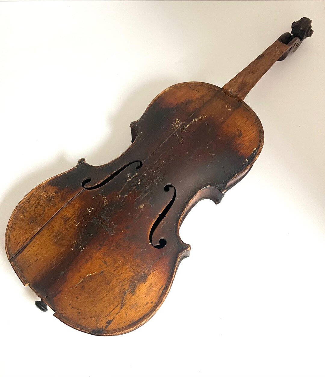 Vintage Violin, Old Instrument, Wooden Violin, Music Lover Decor ...