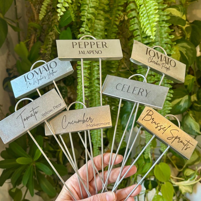 Garden Tags - Etsy