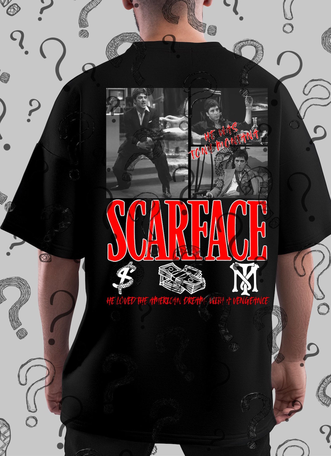 Scarface 2 PNG Transparent Background - Etsy