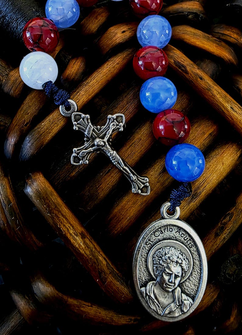 St Carlo Acutis Pocket Rosary - Etsy