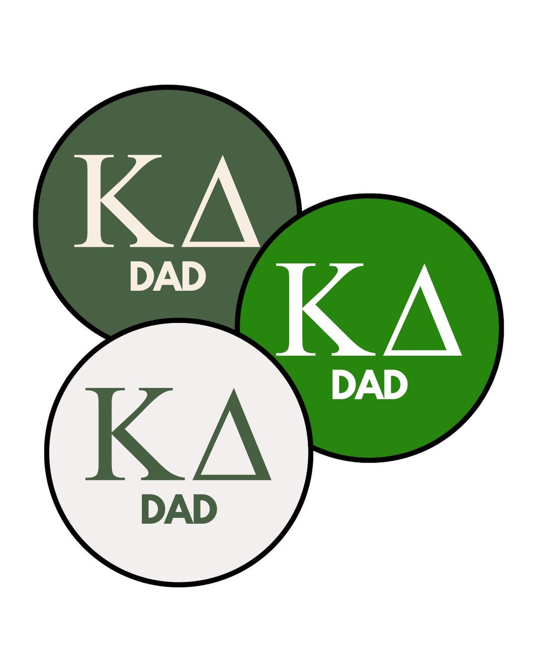 Kappa Delta Dad Button: KD Sorority Parent Pin - Officially Licensed - Etsy
