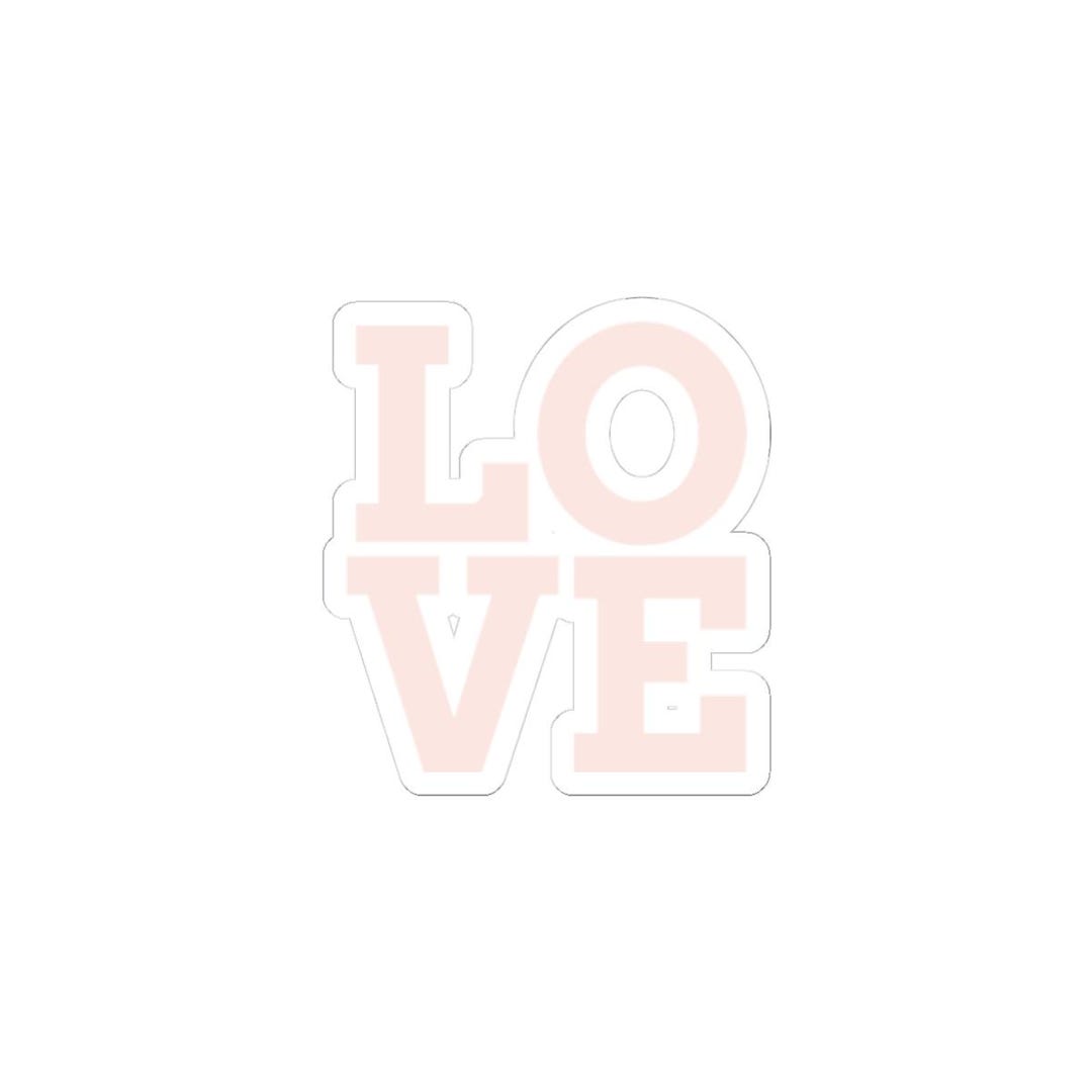 Cute Love Kiss-cut Stickers, Laptop Stickers, Heart Stickers, Valentine ...
