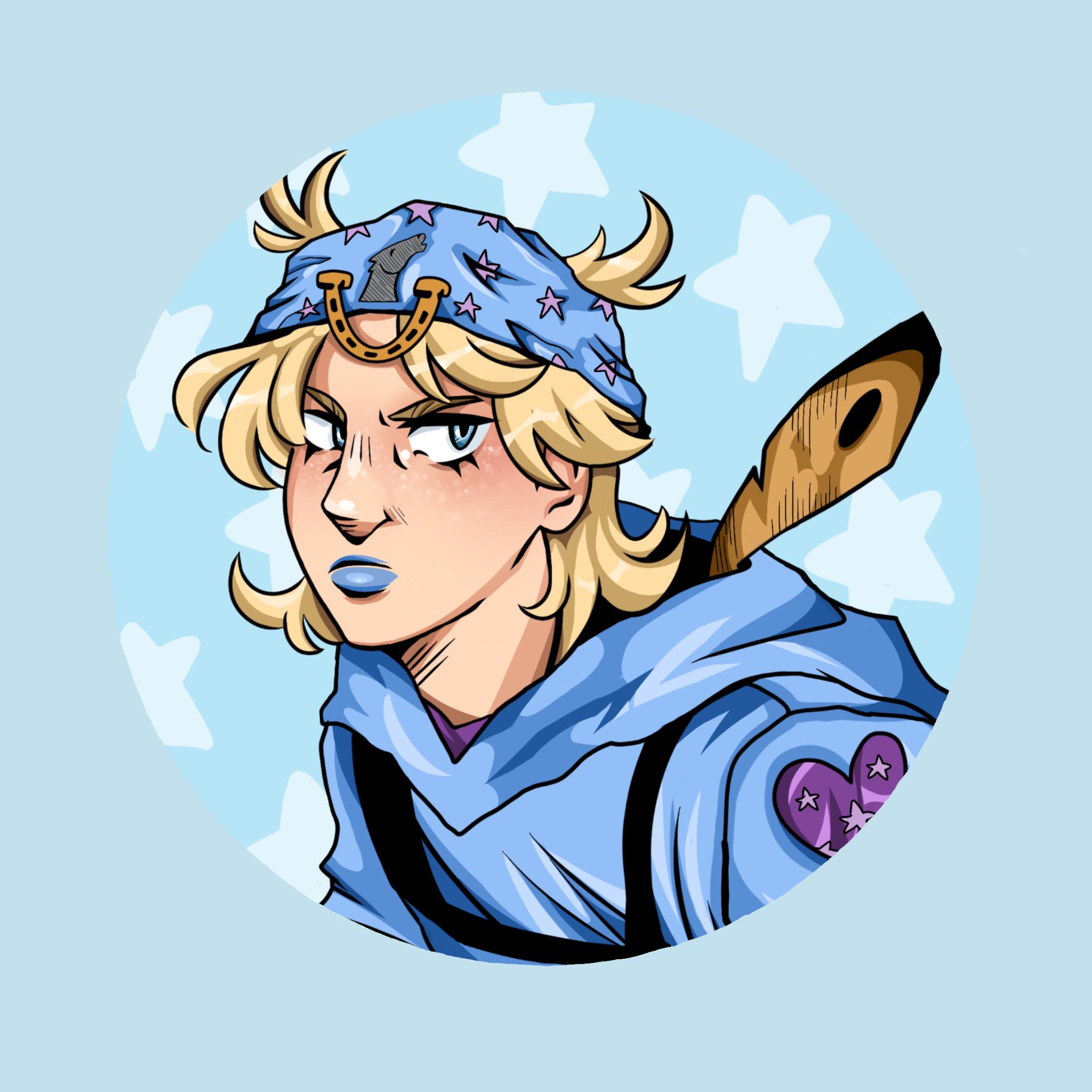 Jojos Bizarre Star Spangled Jojo Pin - Etsy