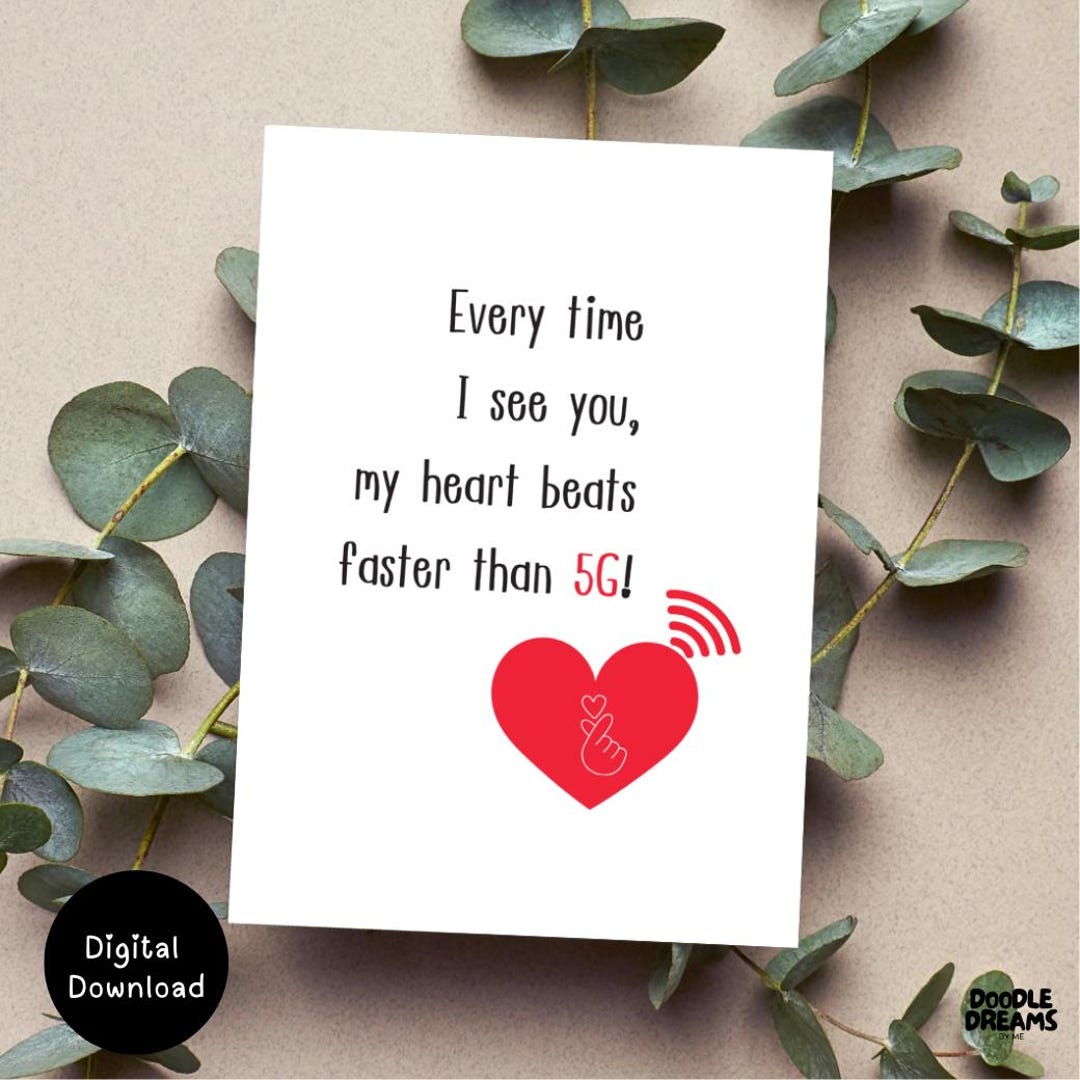 Cute Love Confession Card – Tell Your Crush How You Feel! - Etsy