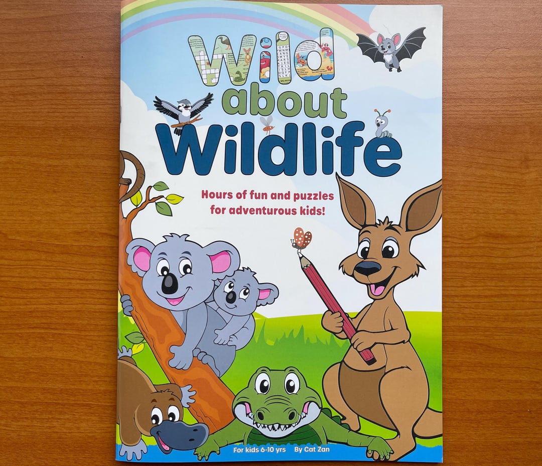 Fun Activity Book for Kids 6-10, Puzzles, Activities, Colouring ...