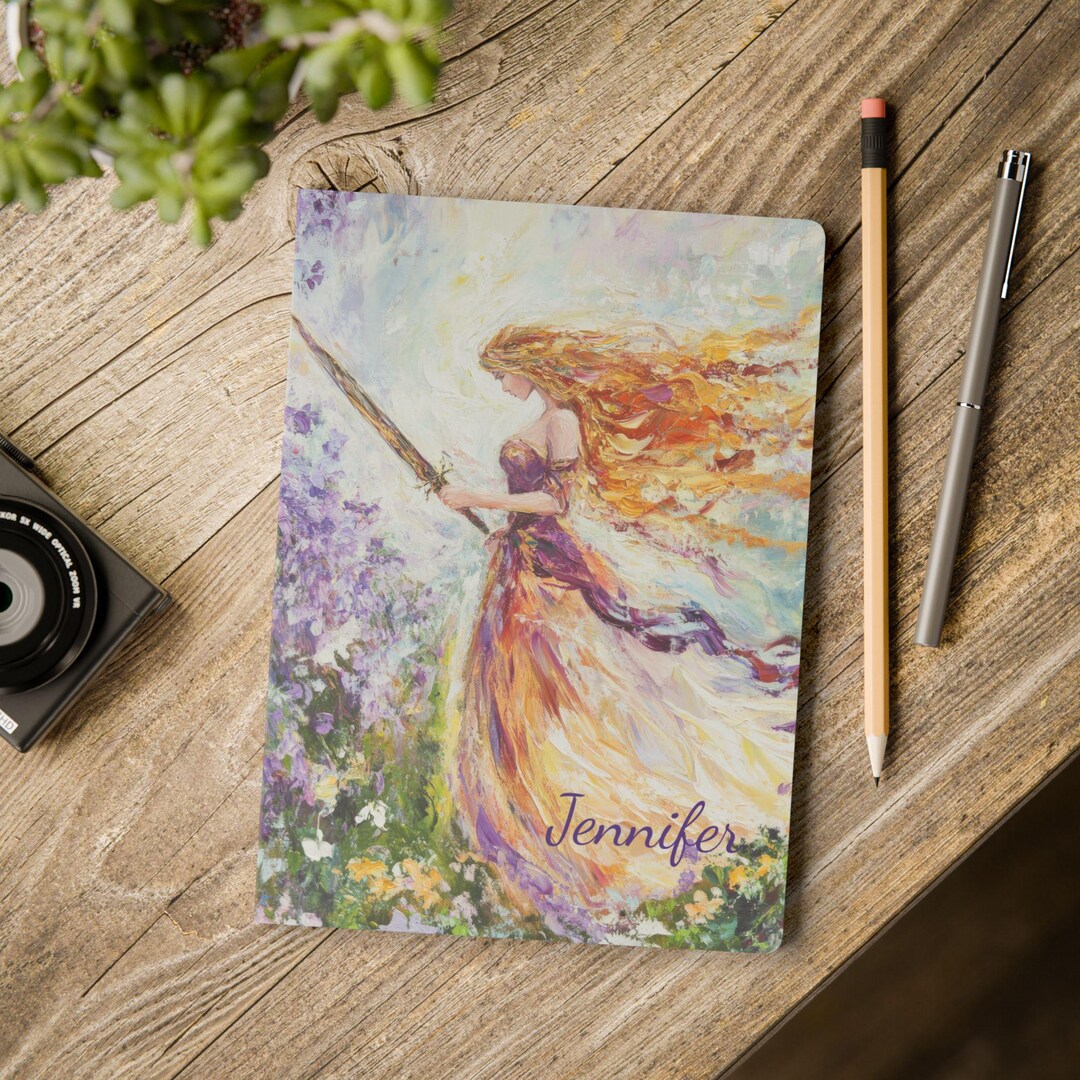 Personalized Whimsical Goddess Freya Journal - Softcover Notebook ...
