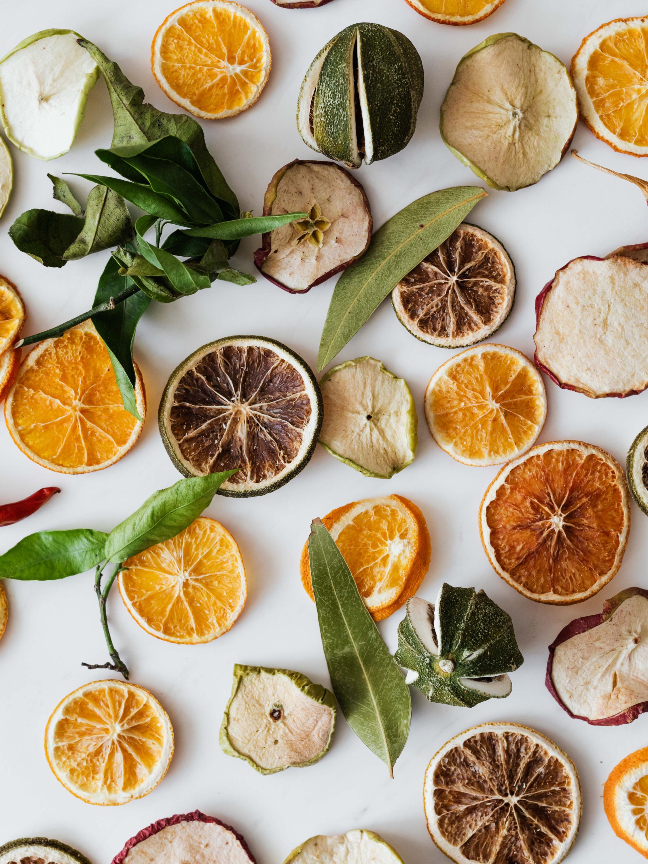 Dried Lime Wheels Dehydrated Citrus Garnish Craft Cocktail Mixology ...