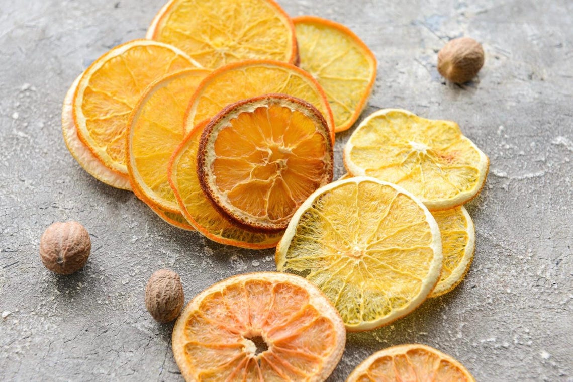 Dehydrated Lime Slices Garnishes Craft Cocktail Home Bartending Dried ...