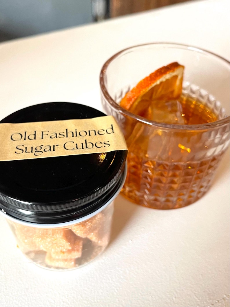 Old Fashioned Cocktail Sugar Cubes: Orange Zest, Angostura & Vanilla - Etsy