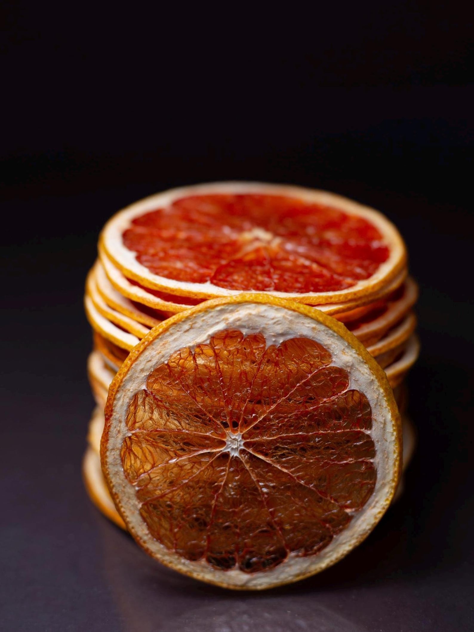 Dried Grapefruit Slices Garnishes Craft Cocktail Home Bartending ...