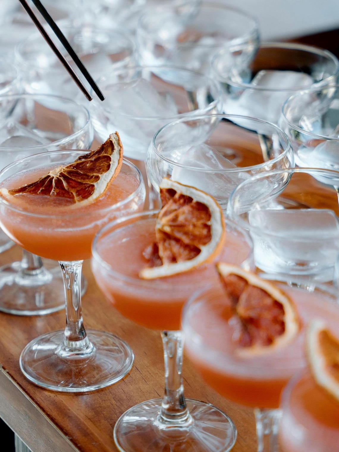 Dried Grapefruit Slices Garnishes Craft Cocktail Home Bartending ...