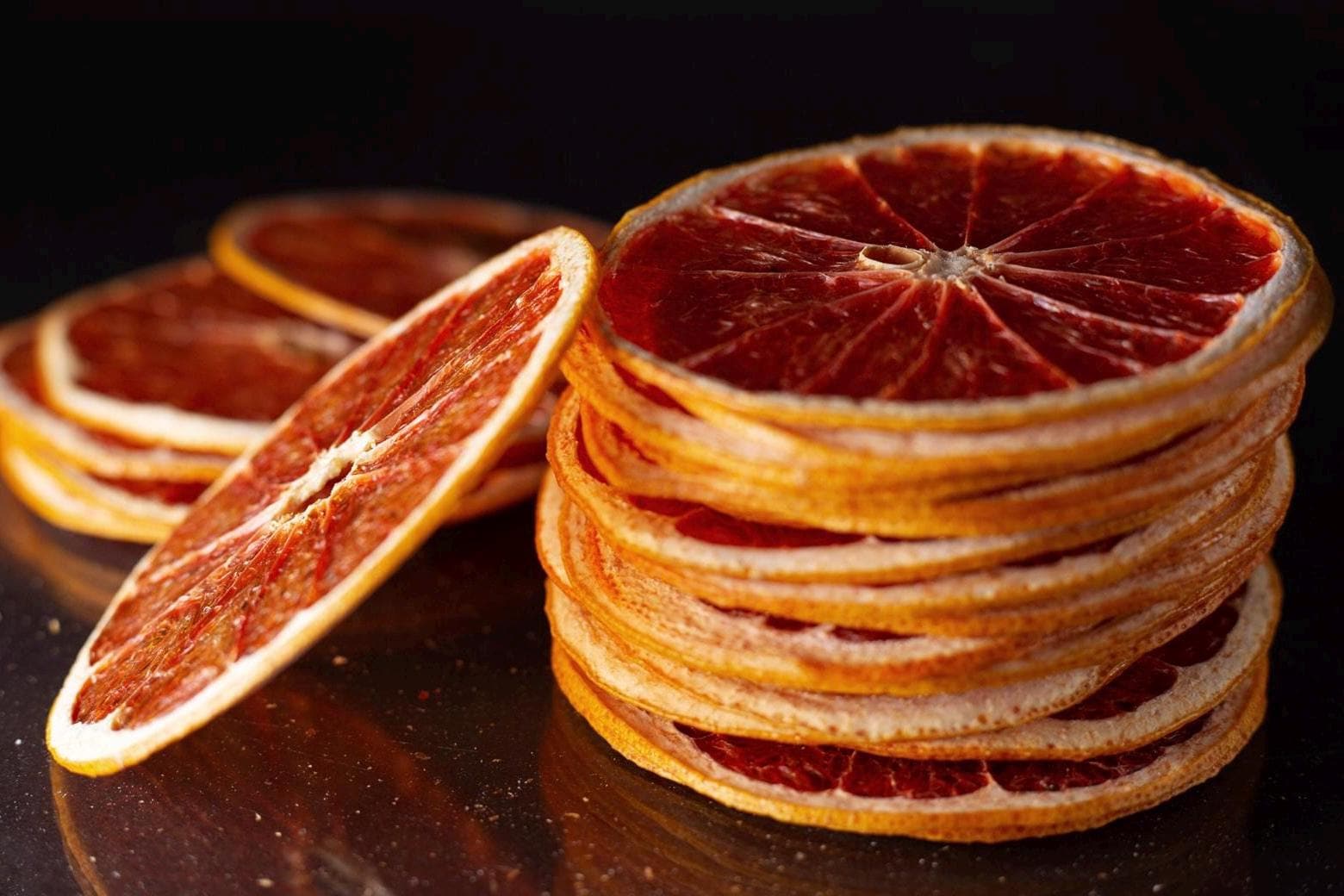 Dried Grapefruit Slices Garnishes Craft Cocktail Home Bartending ...