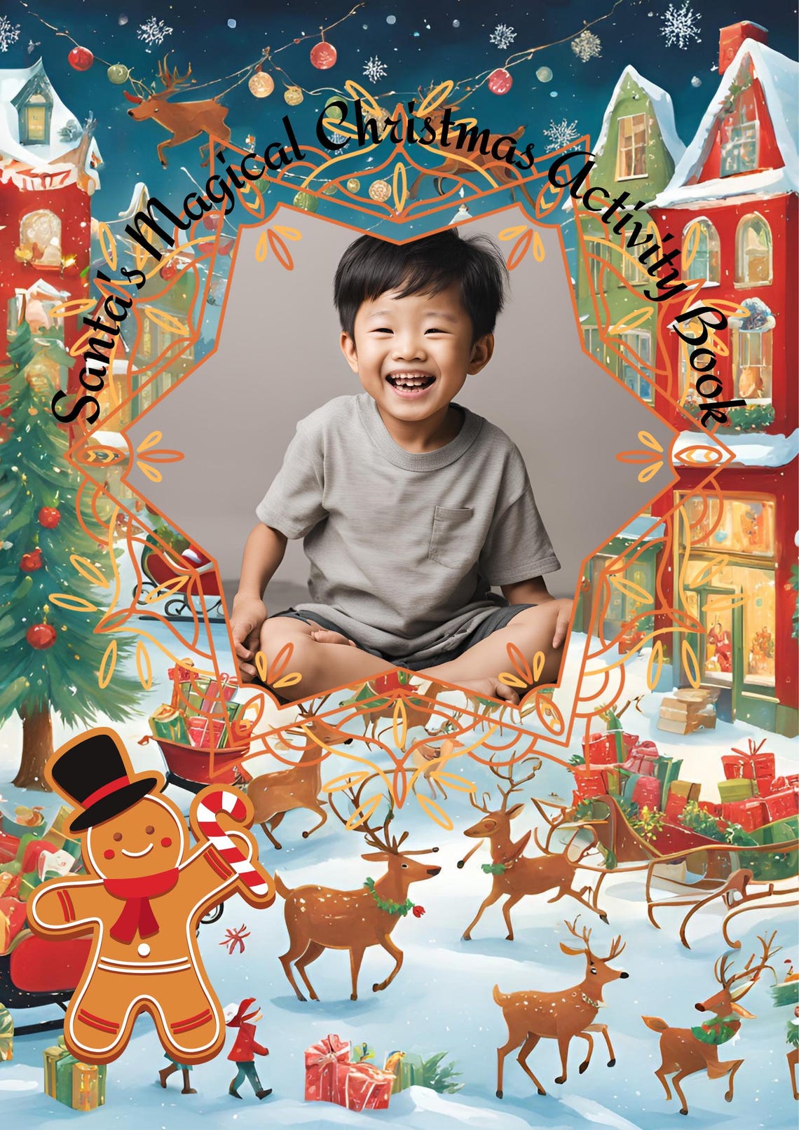 Santa's Magical Christmas Activity Book - Etsy