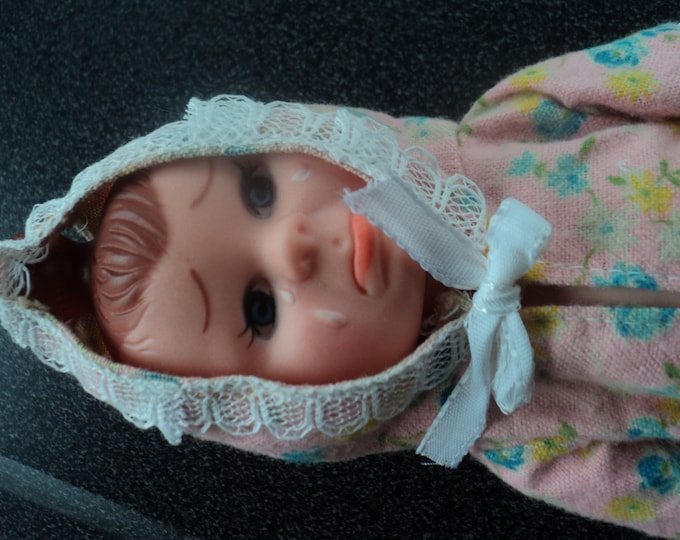 Vintage Adorable Three Face Doll Turn Head for Different Faces 70s 80s ...