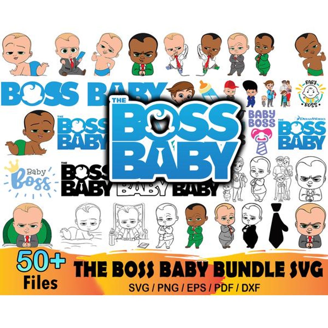 The Boss Baby Bundle Svg, Boss Baby Svg, Boss Baby Vector - Etsy UK
