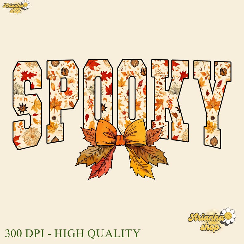 Spooky Fall Bow Tie Png, Fall Spooky PNG, Fall Vibes Png, Coquette ...
