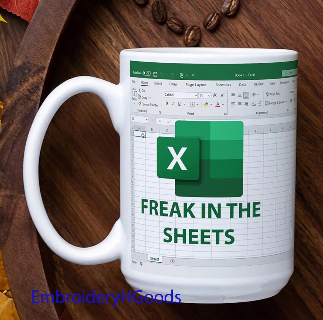 Funny Excel Coffee Mug, Perfect Gift for Accountants, Data Analyst ...