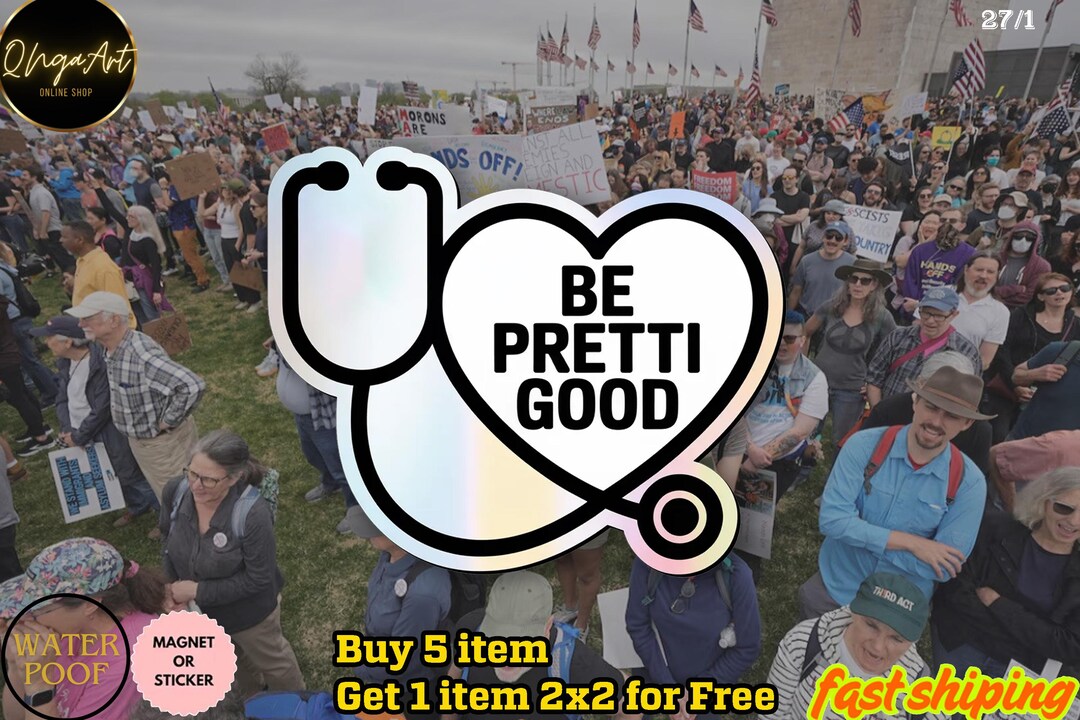 Be Pretti Good Sticker/car Magner, Alex Pretty Memorial Nurse Sticker ...