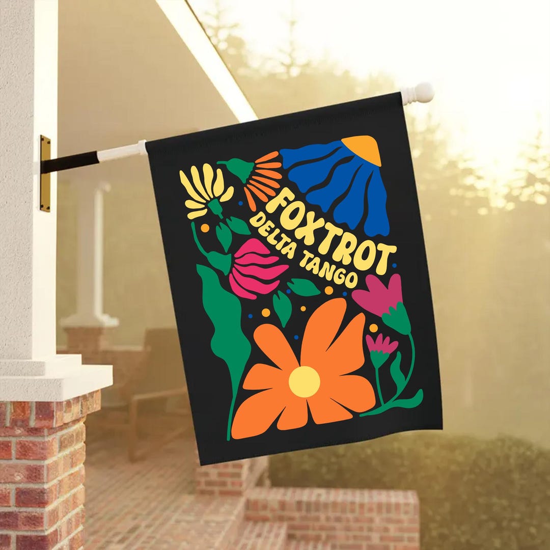 Subtle Fuck Trump Sign, Foxtrot Delta Tango Flag, Anti-trump Garden Flags, Yard Flag, Garden ...