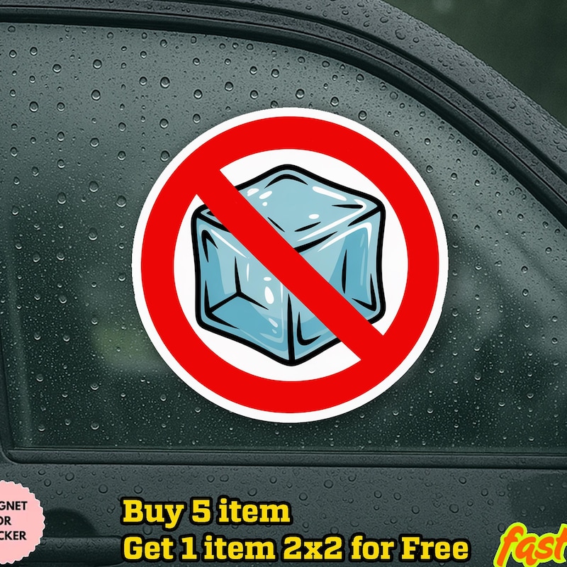 Car Decal Anti Ice - Etsy