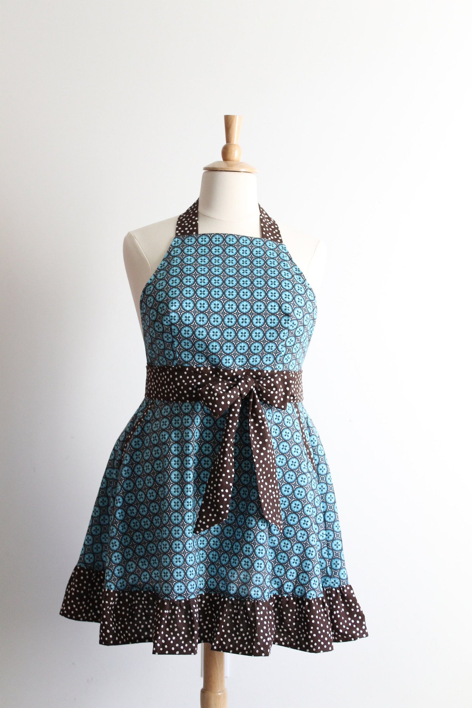 Plus Size Curvy Apron Sewing Pattern PDF Women's Full and Half - the ...