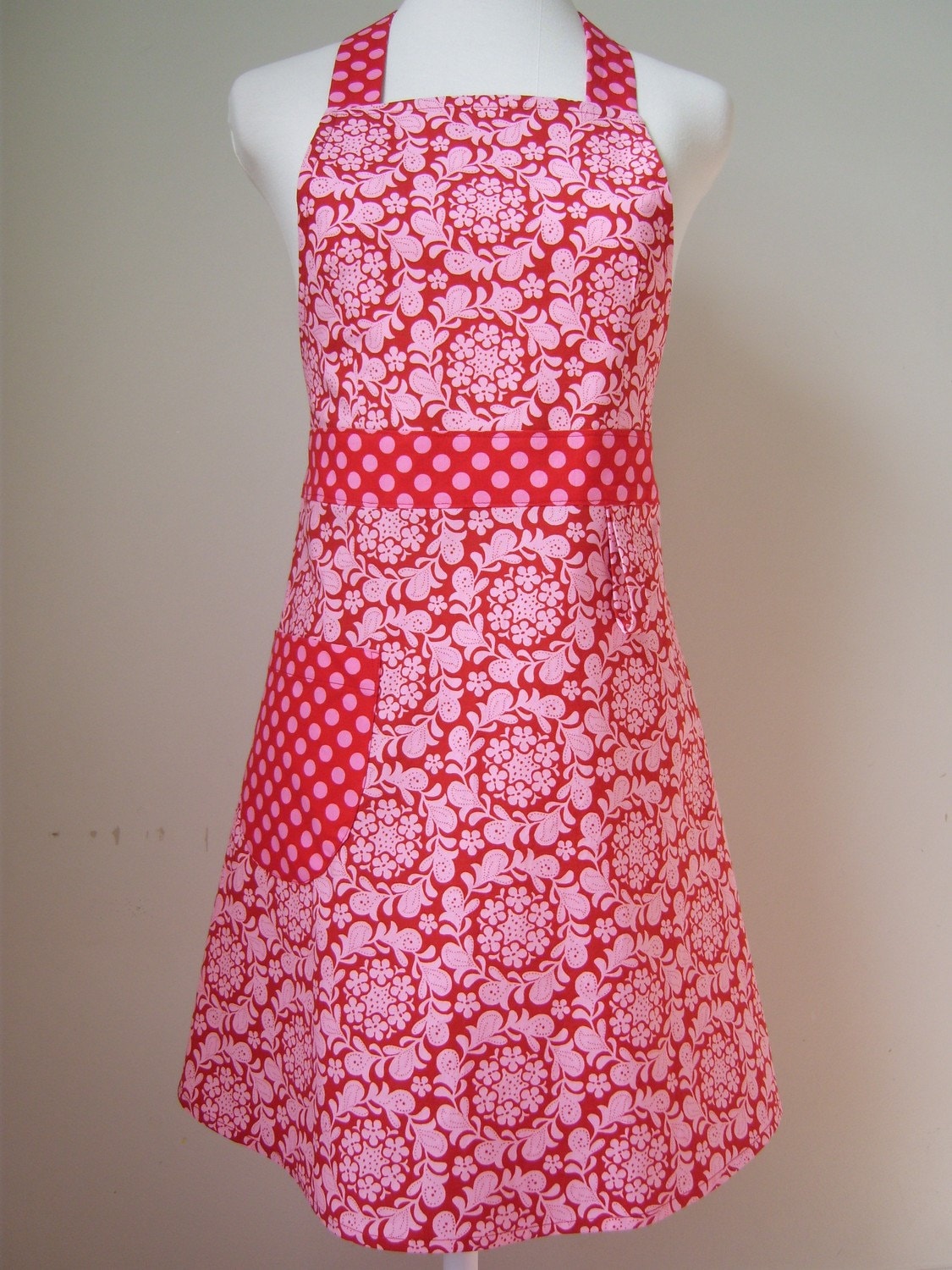 Apron Pattern Pdf Womens Full And Half The Flirty Girl Etsy