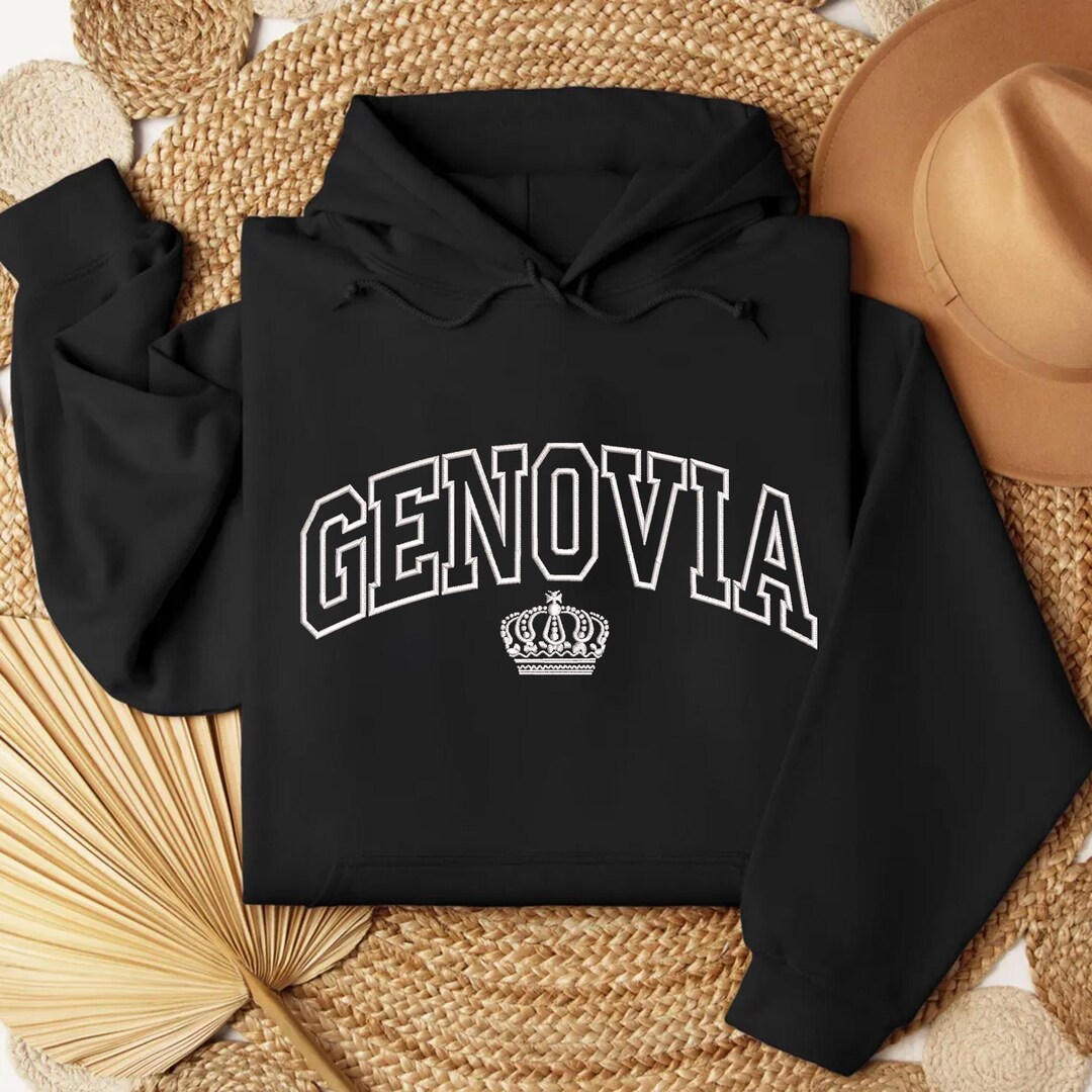 Genovia University Embroidery Digital File, Princess Diaries Embroidery ...