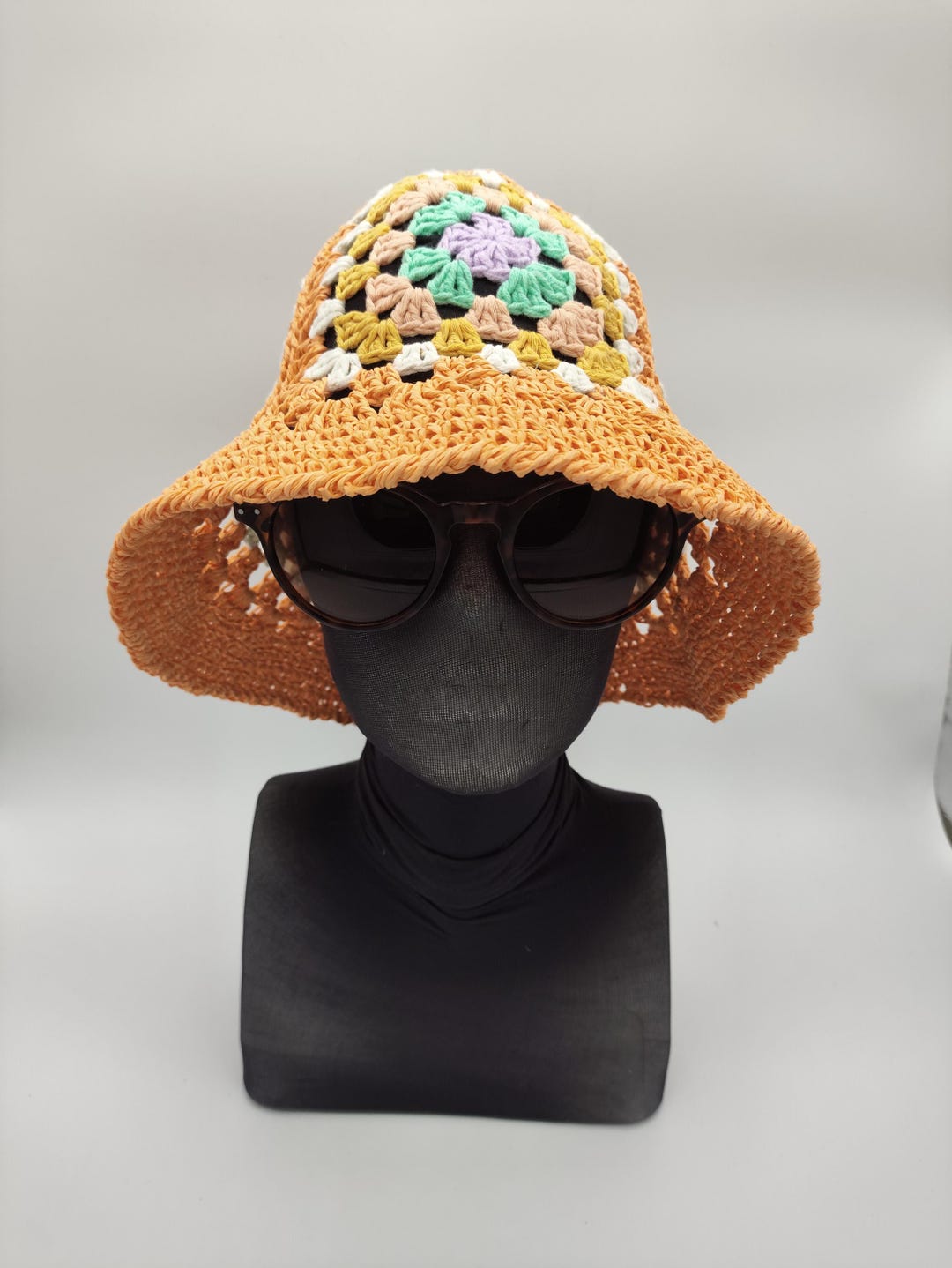 BUCKET SAPKA örgü Motifli Sapka Kova Sapka Yazlık Sapka örgü Sapka - Etsy