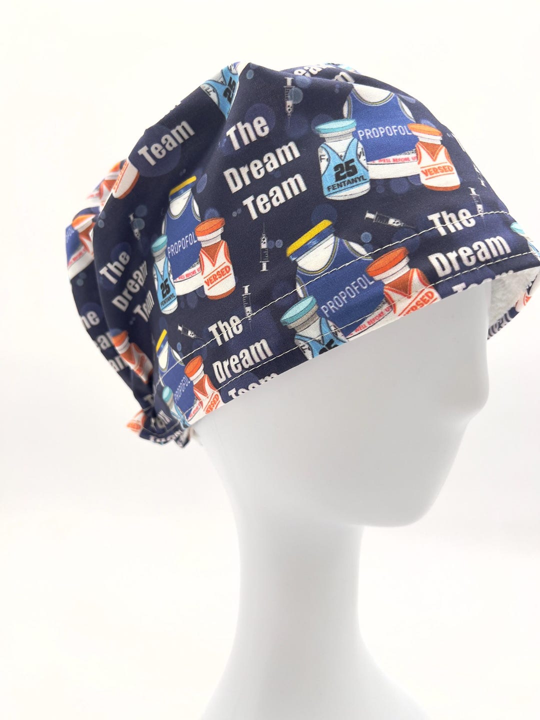 Anesthesia Scrub Cap, Gift for Anesthesiologist, Men’s Surgical Scrub ...