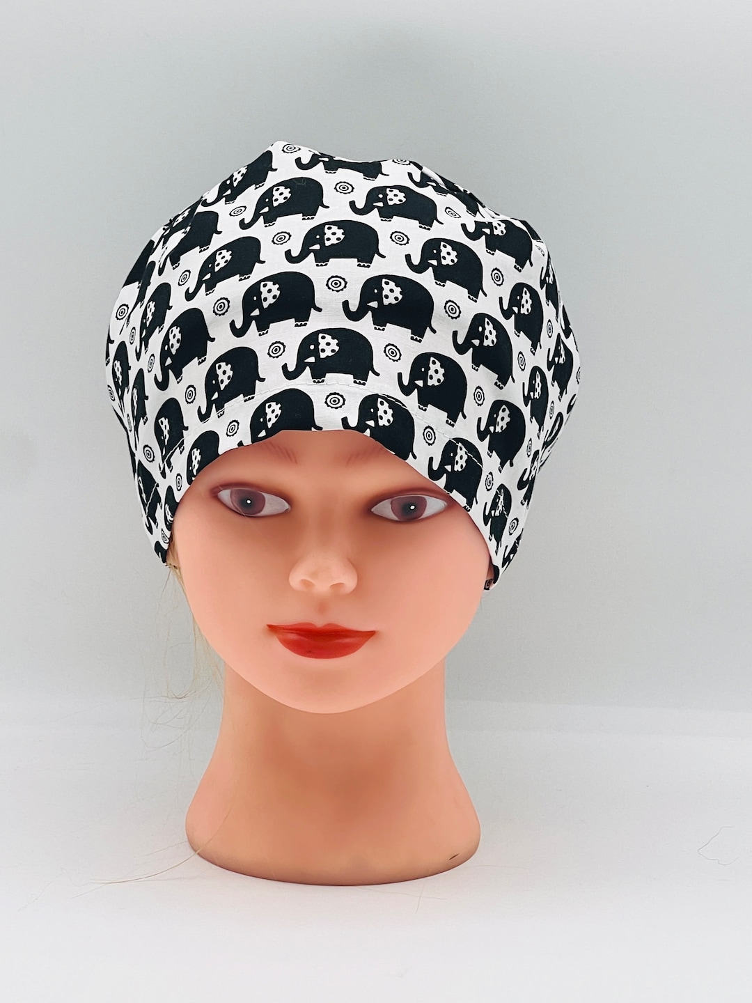 Euro Scrub Cap, Elephant Scrub Cap, Women’s Scrub Cap, Four Styles - Etsy