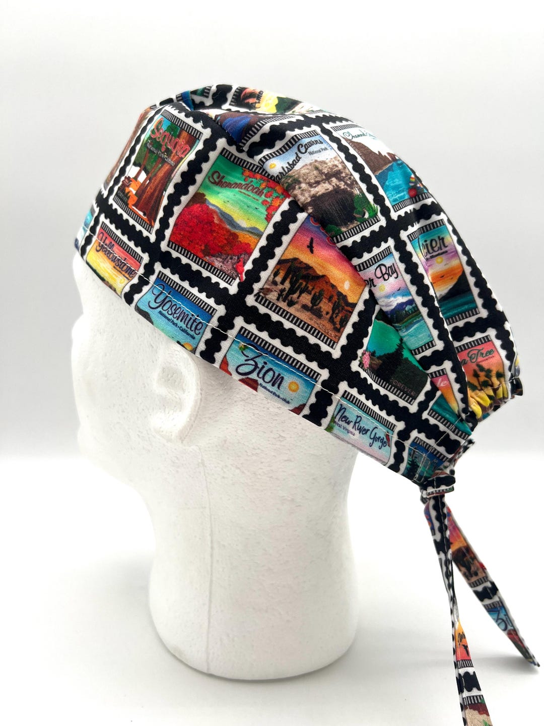 National Parks Cotton Scrub Cap: Sequoia, Five Styles - Etsy