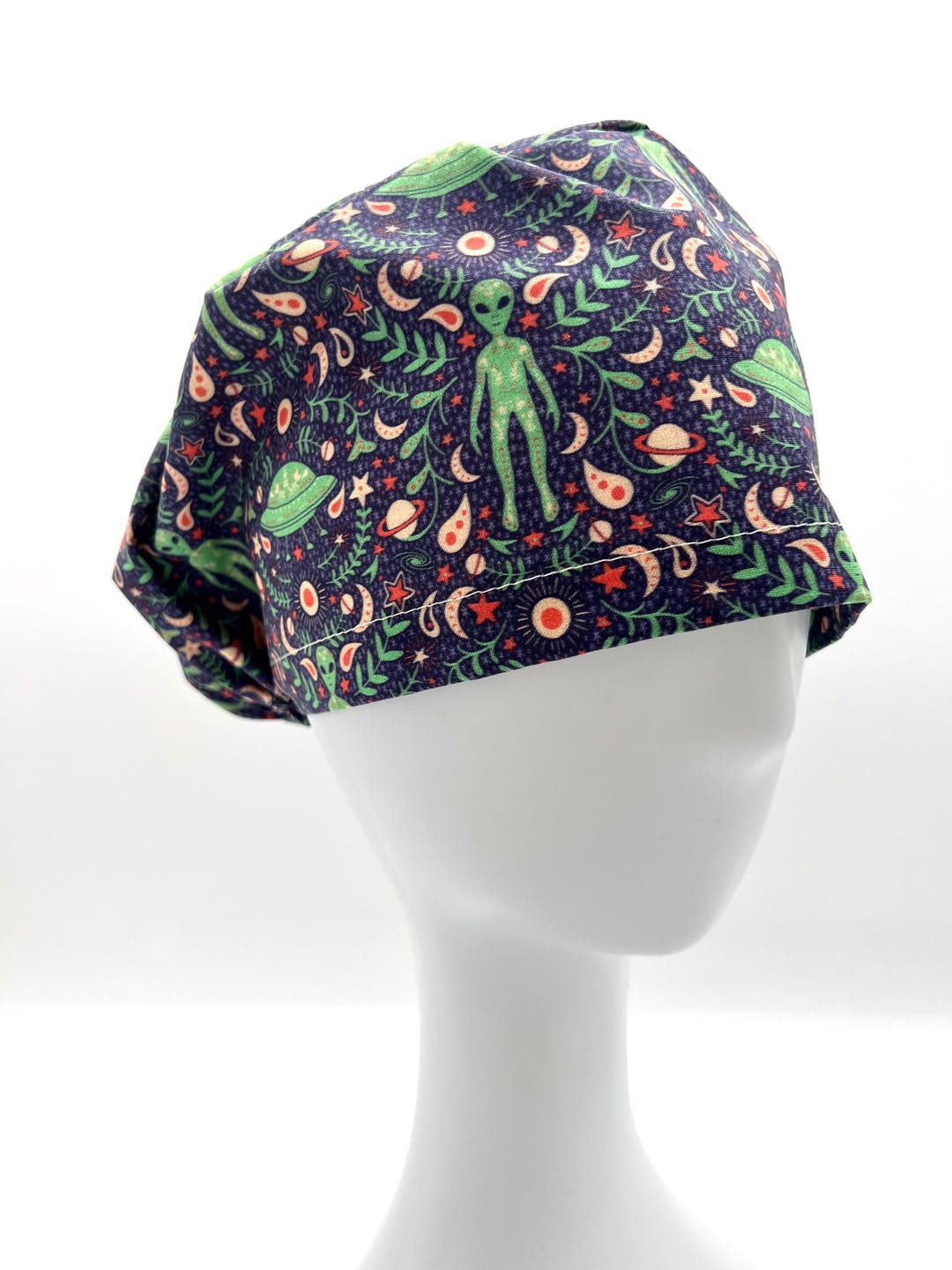 Roswell Alien Spaceship Euro Unisex Scrub Cap, UFO Sighting Surgical ...